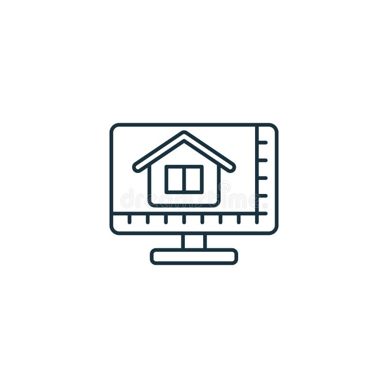 Building Design Software Icon Monochrome Simple Sign From Construction Instruments Collection