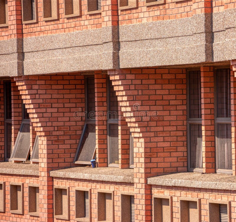 Corner building column stock image. Image of high, modern - 1568695