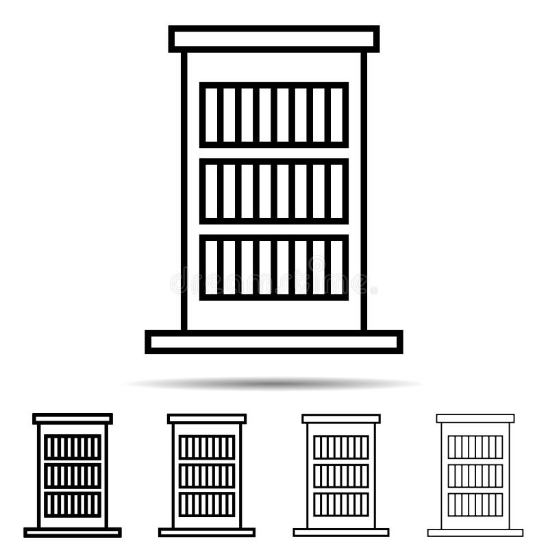 Building Different Shapes Icon. Simple Thin Line, Outline Vector of ... Building Different Shapes Icon. Simple Thin Line, Outline Vector of ...