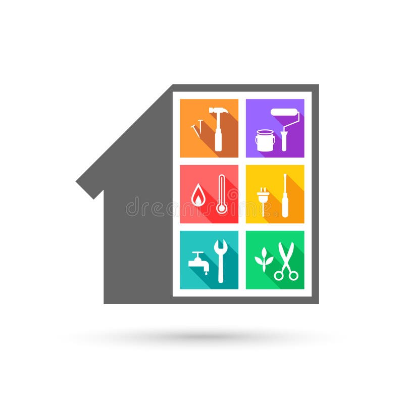 Facility Management Logo Concept Stock Vector - Illustration of ...