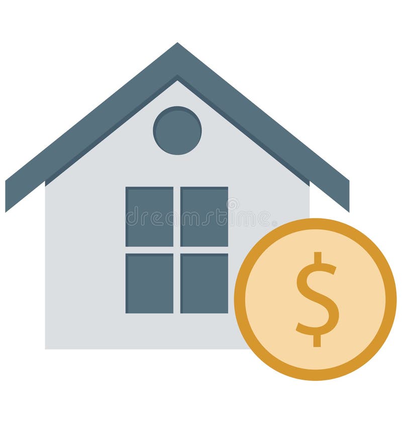 Building, Dollar Isolated Vector Icons Can Be Modify with Any Style ...