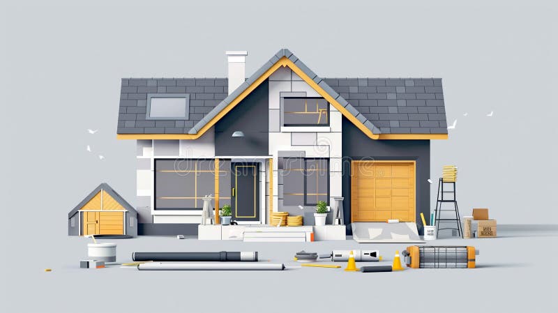 Building Dreams with Creativity and Precision in a Vibrant Construction ...