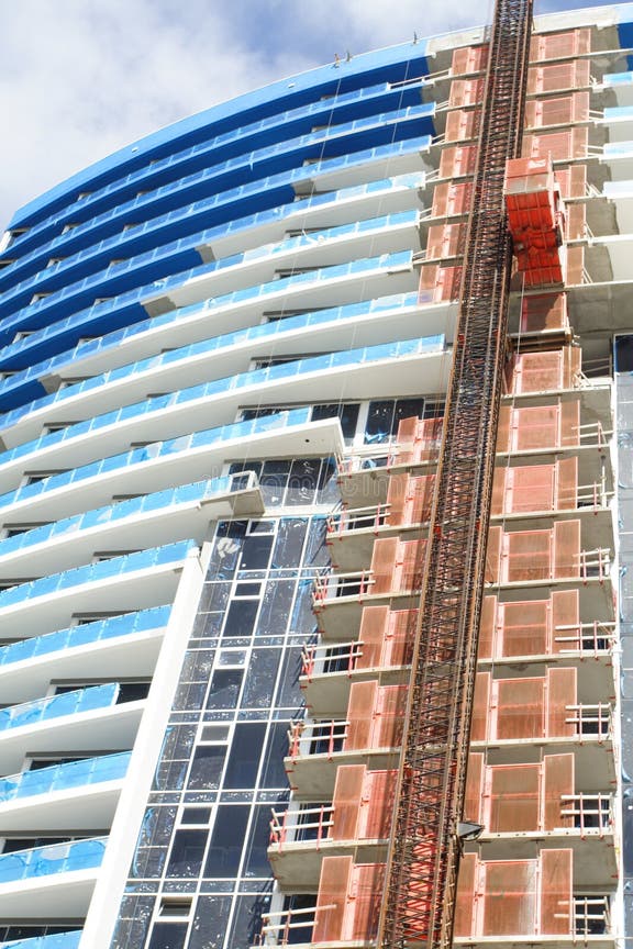 Building Elevator Shaft stock photo. Image of condominium - 4326162