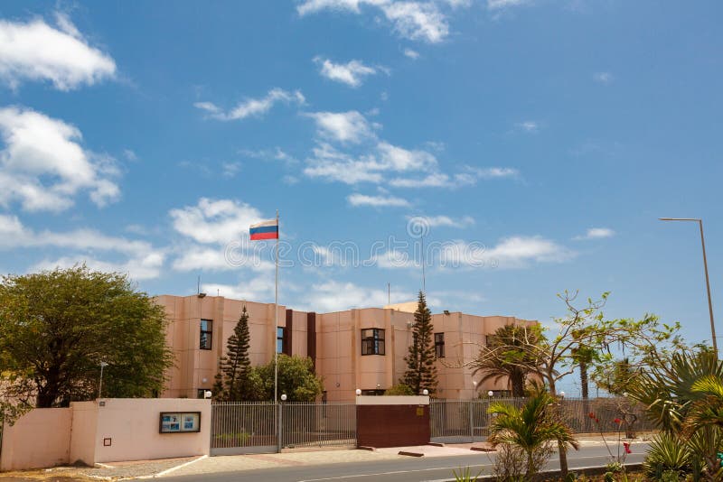 Cape Verde Temple, Praia, Cape Verde Stock Photo - Image of building ...