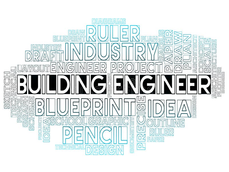 A building and engineer stock vector. Illustration of architect - 26352272