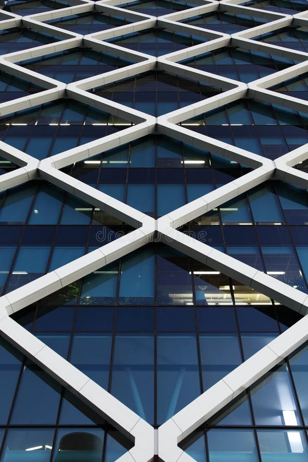 Building Exoskeleton Structure Stock Image - Image of design, abstract ...