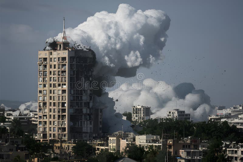 Building Explosion Aftermath Reveals Devastating Impact of Rocket ...