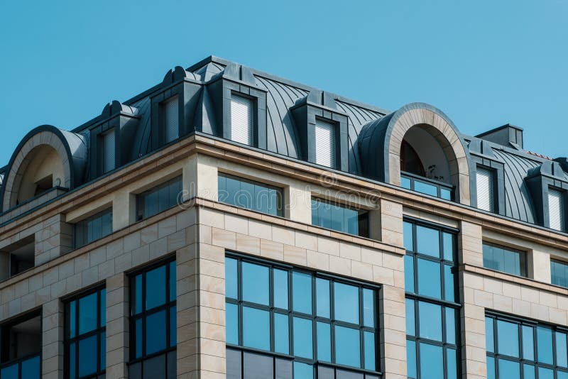 Building Exterior - House Facade Real Estate Concept Stock Image ...