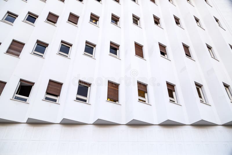Building Facade Detail Pattern Stock Photo - Image of flat, block ...