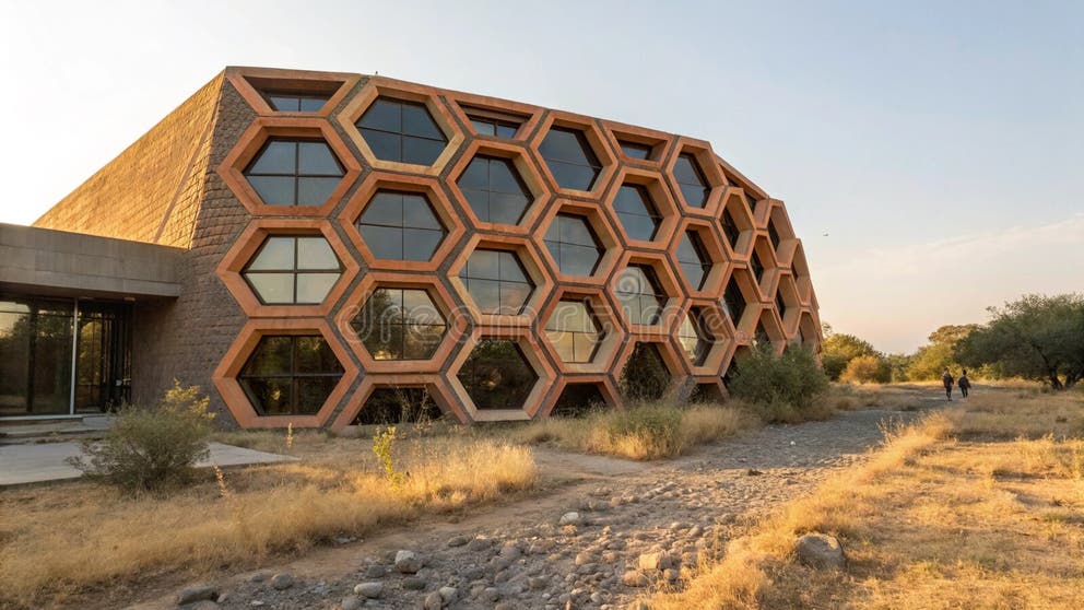 Biomimicry Architecture Inspired by Honeycomb Pattern with Hexagonal ...