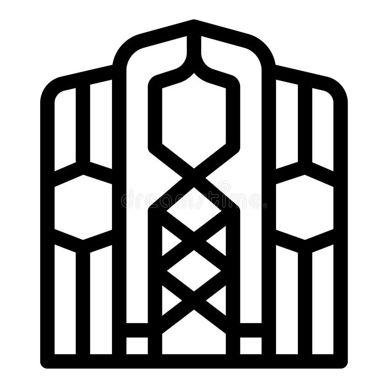 Building Facade with Hexagon Windows Representing Modern Architecture ...