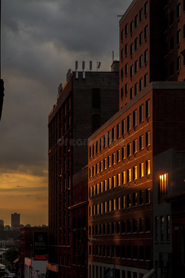 Building facade editorial stock photo. Image of downtown - 151874268
