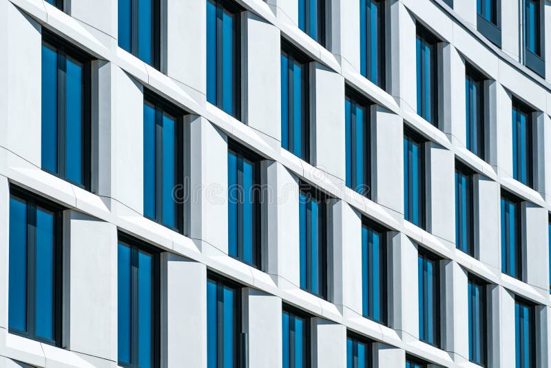 Building Facade for Real Estate Background, Modern Architecture Stock ...