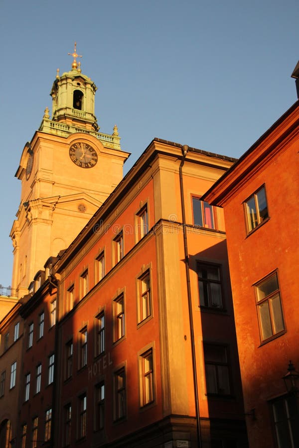 Building Facade in Stockholm Stock Image - Image of culture, street ...