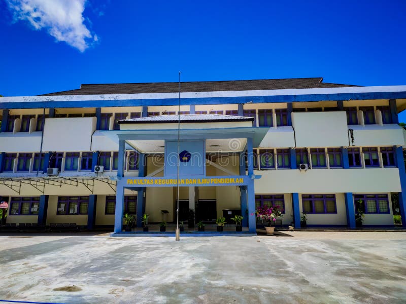 The Building of the Faculty of Teaching and Education at the Pattimura ...