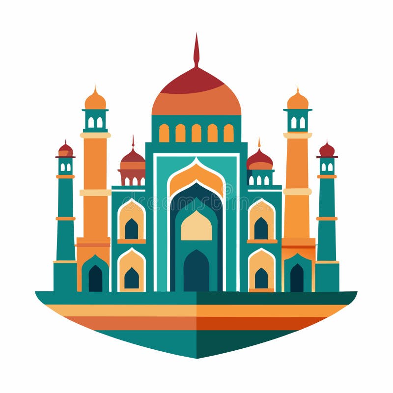 A Building Featuring a Striking Red Dome and Two Towering Structures, a ...