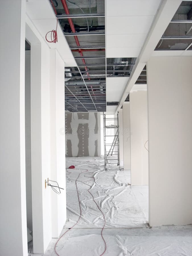 Building Finishing Work stock image. Image of contemporary - 57040137