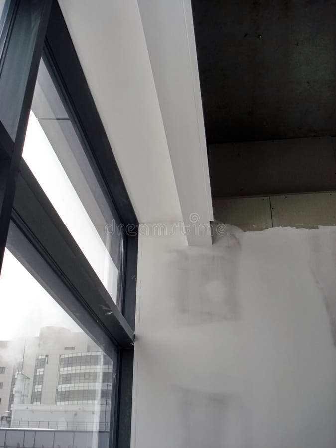 Building Finishing Work stock photo. Image of concrete - 57092536