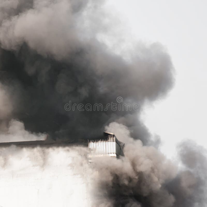 Tall Building on Fire / Big Fires Burnning Stock Photo - Image of ...
