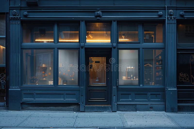 A Building with a Fire Hydrant in Front. Suitable for Urban and Safety ...