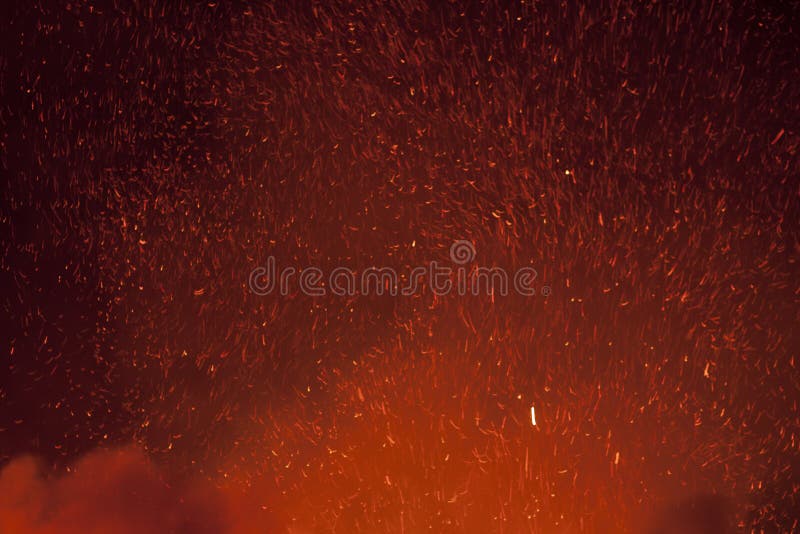 Building on Fire at Night stock image. Image of demolished - 79776621