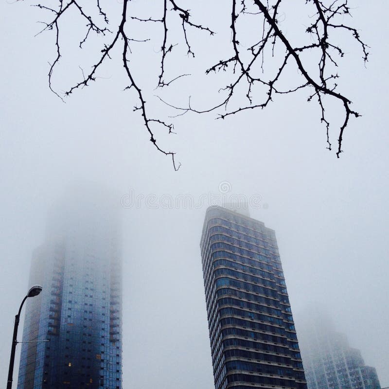 Building fog stock photo. Image of freezing, building - 47530132