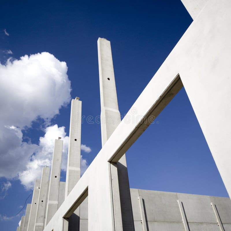 Building framework stock image. Image of overhead, framing - 14315493