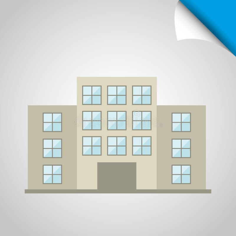 Building front design stock illustration. Illustration of front - 69689626
