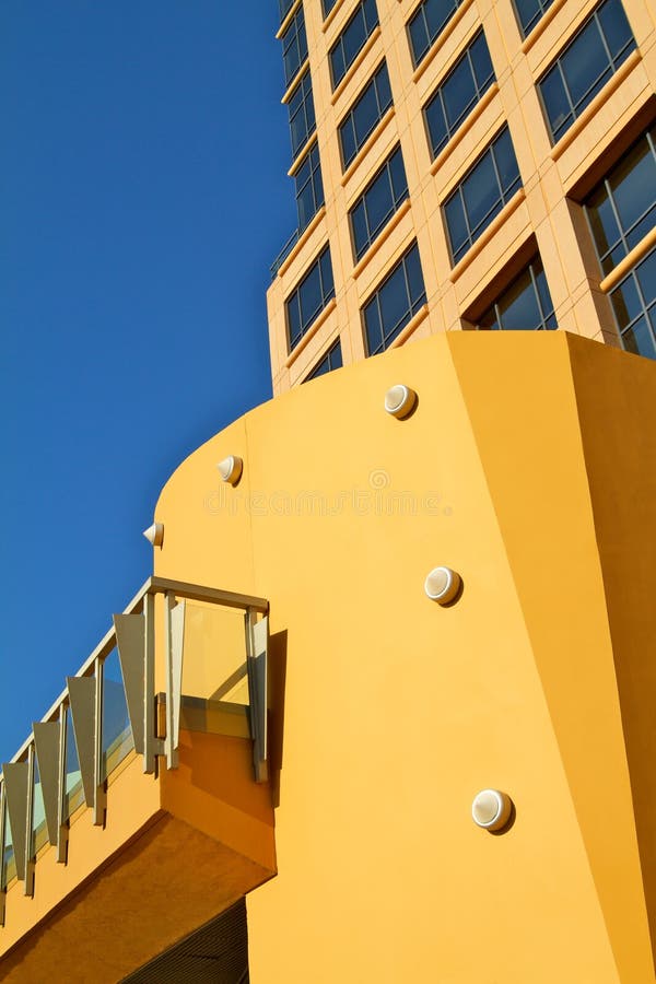 Building Frontage - CloseUp01 Stock Image - Image of modern, corporate ...