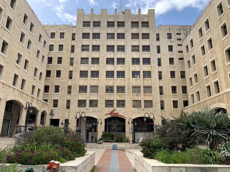 The Building of the General Post Office in Jerusalem Editorial ...