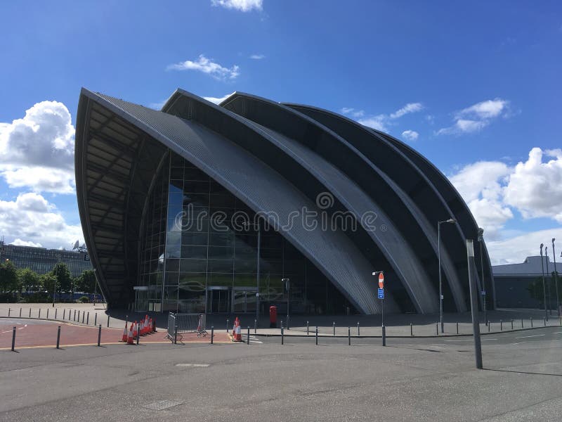 SEC Armadillo stock photo. Image of armadillo, glasgow - 113438106