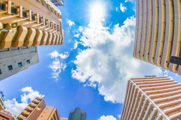 Building Groups in Chuo -ku, Tokyo Stock Image - Image of cities ...