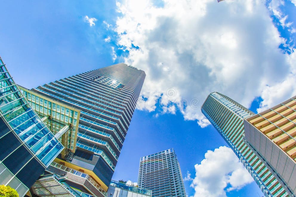 Building Groups in Chuo -ku, Tokyo Stock Photo - Image of cities ...
