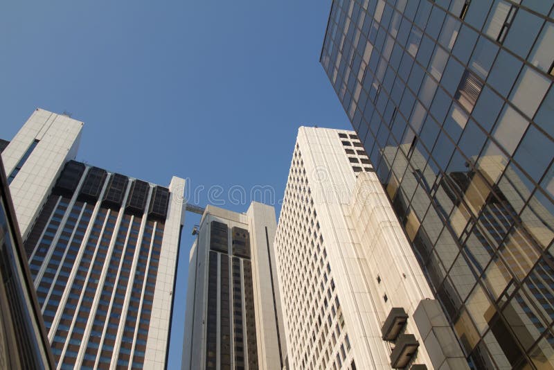 Building a high angle. stock image. Image of perspective - 21808063