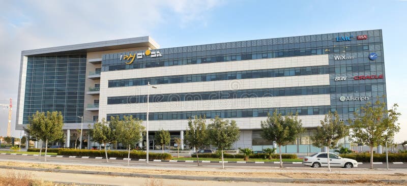 Building in the High-Tech Park in Beer Sheva Editorial Photography ...