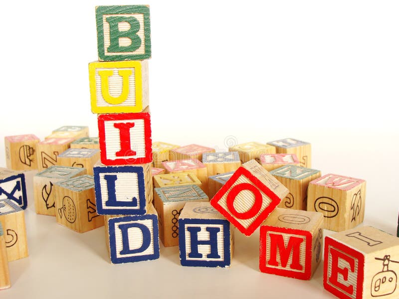 Build stock image. Image of concept, building, letters - 8509421