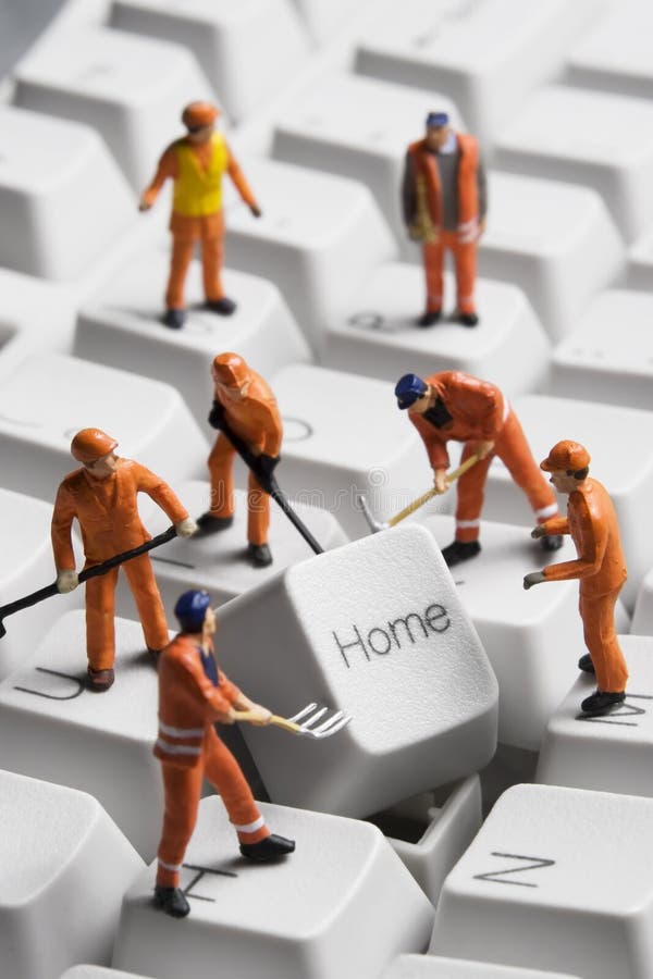 Building a Home Based Business Stock Image - Image of help, homework ...