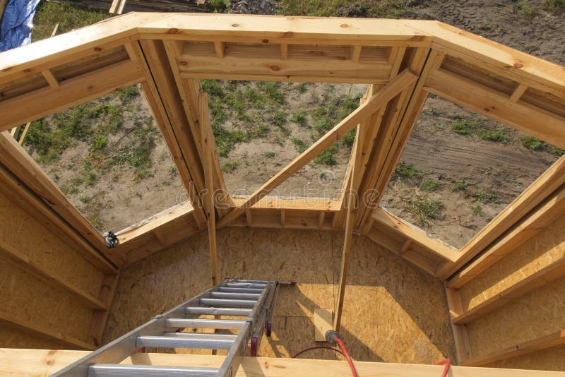 Building a Home Bayonet in Skeleton Technology Stock Image - Image of ...