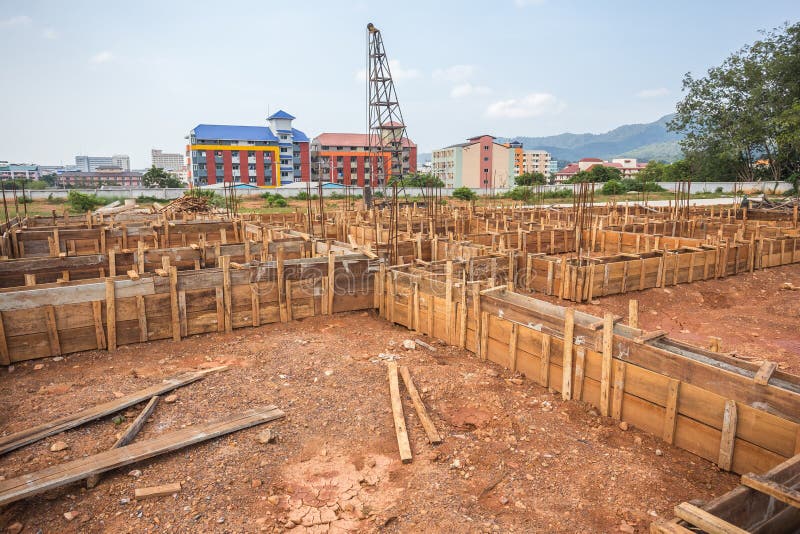 Building home editorial stock photo. Image of land, brick - 45977063