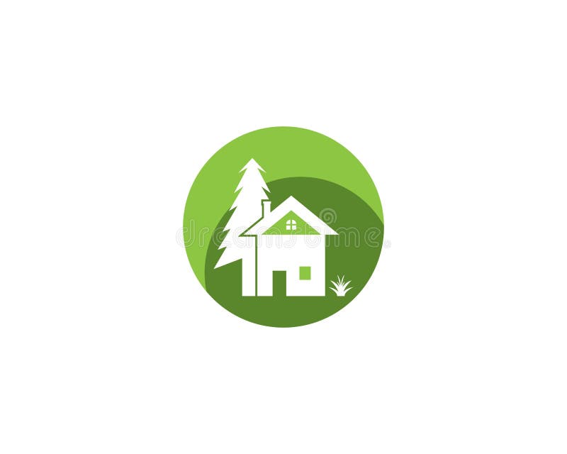 Building Home Nature Icon Vector Illustration Stock Illustration ...