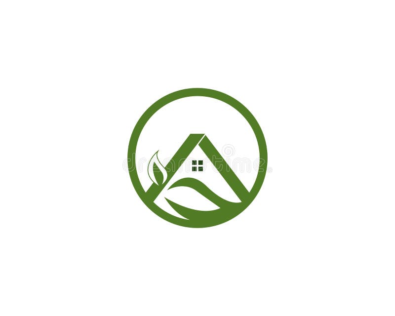 Building Home Nature Icon Vector Illustration Stock Illustration ...