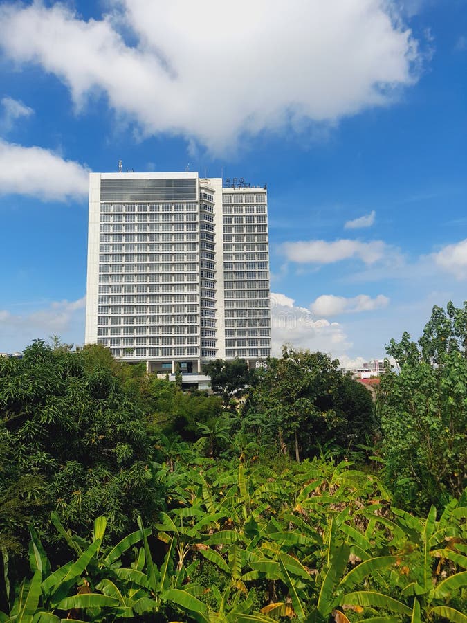 Building Hotel Solo stock photo. Image of building, java - 264206938