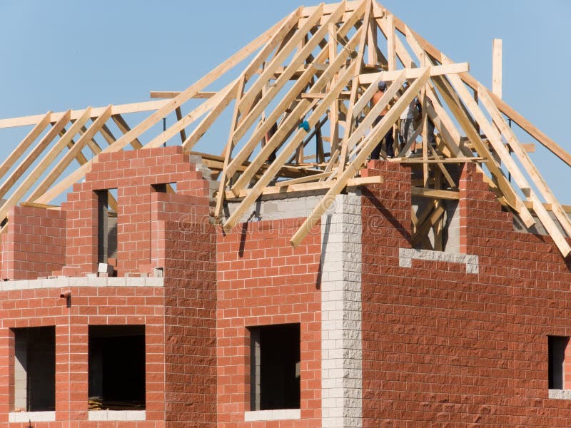 Building house stock photo. Image of season, roof, summer - 11033184