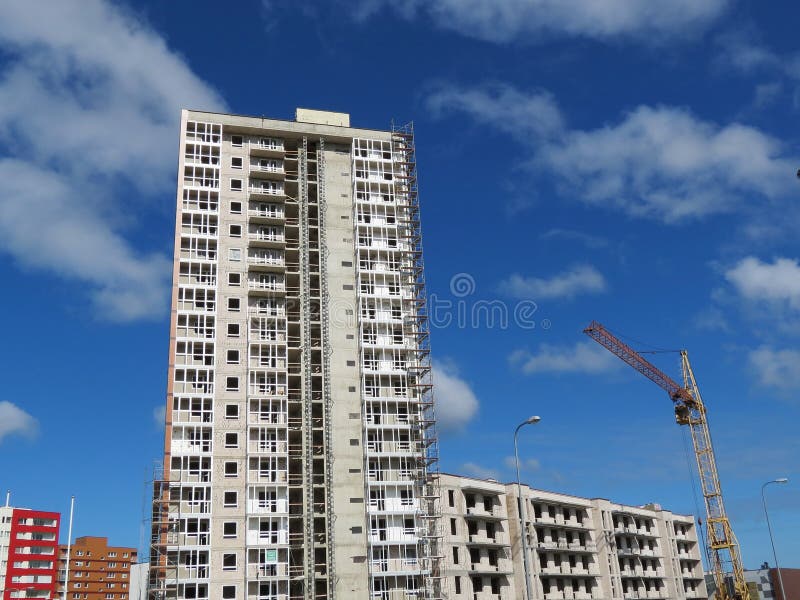 Building house stock image. Image of view, white, background - 26118419