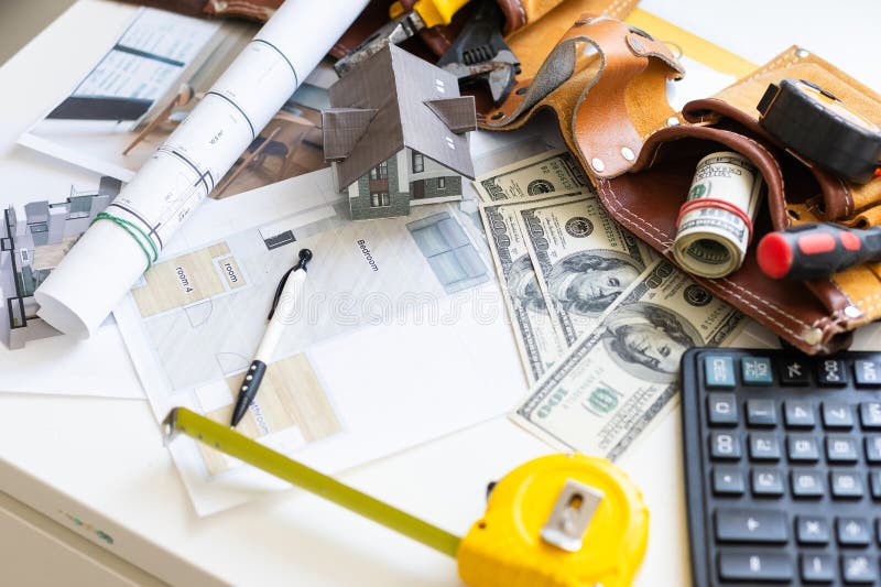 Building House - Brick and Project for Construction Industry Background ...