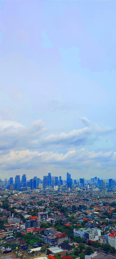 Building and House Jakarta City Stock Photo - Image of jakarta, dusk ...
