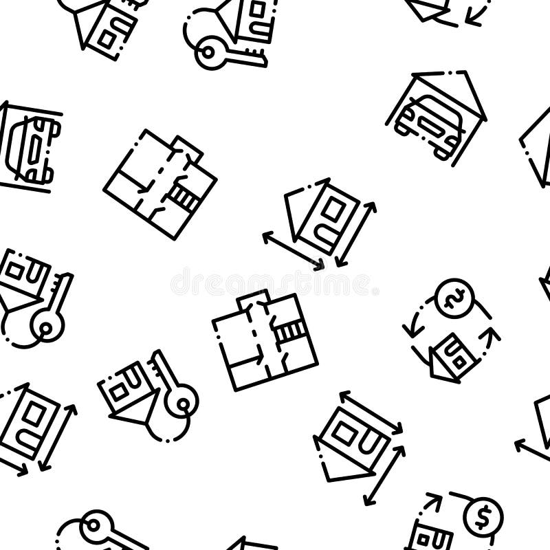 Garage Sale Seamless Pattern Stock Illustrations – 219 Garage Sale ...