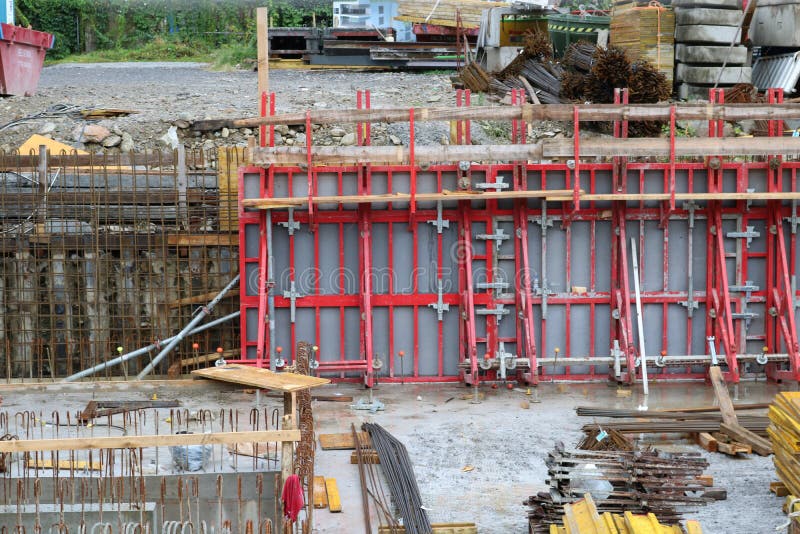 Building a House Work in Progress Stock Photo - Image of live, industry ...