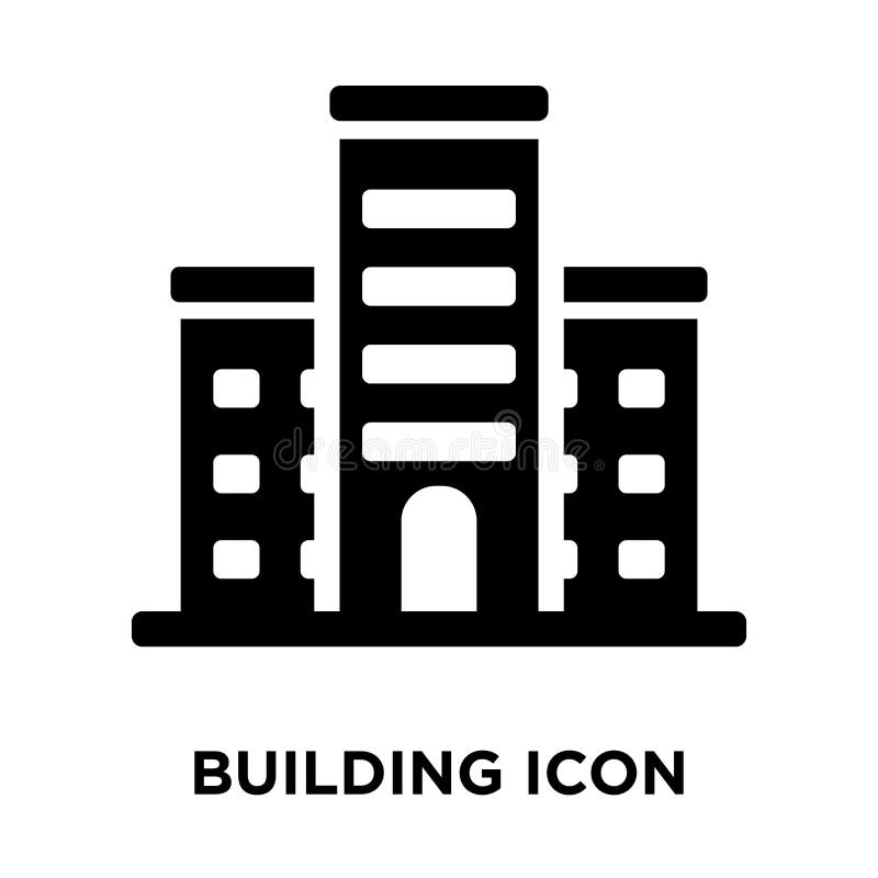 Building IconÂ Vector Isolated on White Background, Logo Concept of ...