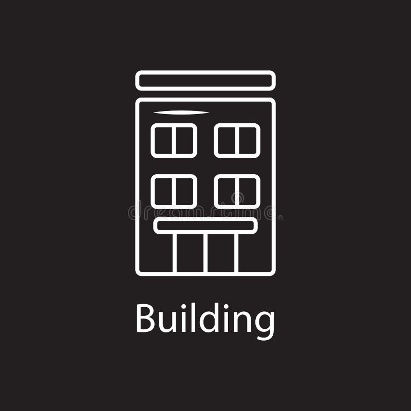 Building Icon. Simple Element Illustration. Building Symbol Design ...